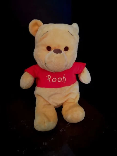 TY BEANIE ORIGINAL Winnie the Pooh Disney Soft Plush Toy 11" 2013 #100 ...