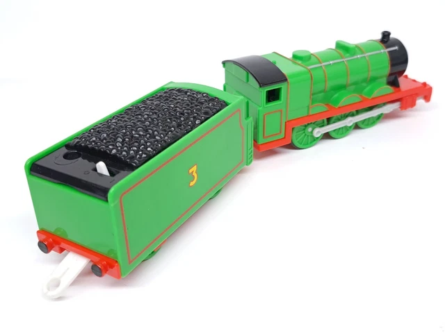THOMAS & FRIENDS Trackmaster Motorized Train Engine Talking Henry 2010 ...