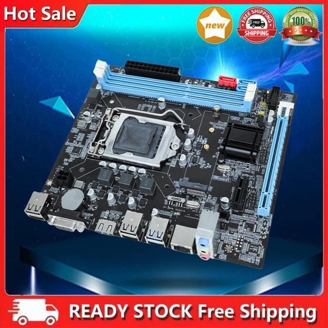 B75 MOTHERBOARD I/O PS/2 Keyboard Mouse Port 16GB Micro-ATX Computer ...