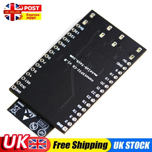 ESP32-C6 DEMO BOARD WiFi Bluetooth-Compatible ESP32-C6-WROOM-1 RISC-V 512KB SRAM £11.49 ...