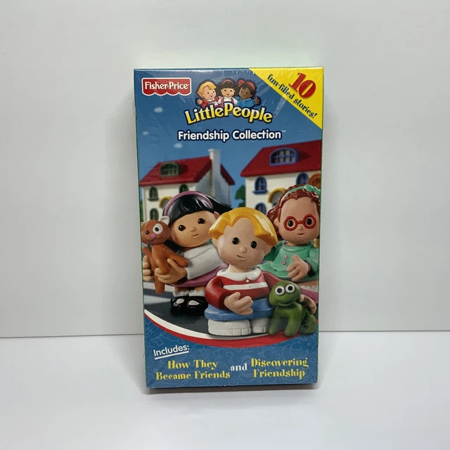 FISHER PRICE LITTLE People Friendship Collection 10 Story VHS Video ...