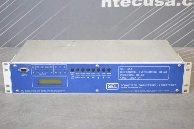 SCHWEITZER ENGINEERING LABORATORIES SEL-351 Directional Overcurrent ...