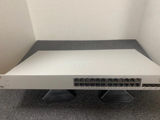 CISCO MERAKI MS220-24P-HW Cloud Managed 24-Port PoE Switch--UNCLAIMED ...