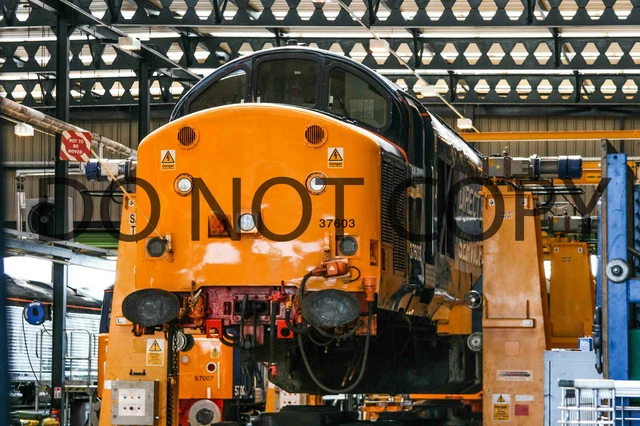 UK RAILWAY PHOTOGRAPH Of Class 37 37603 Rm37-1491 £1.70 - PicClick UK