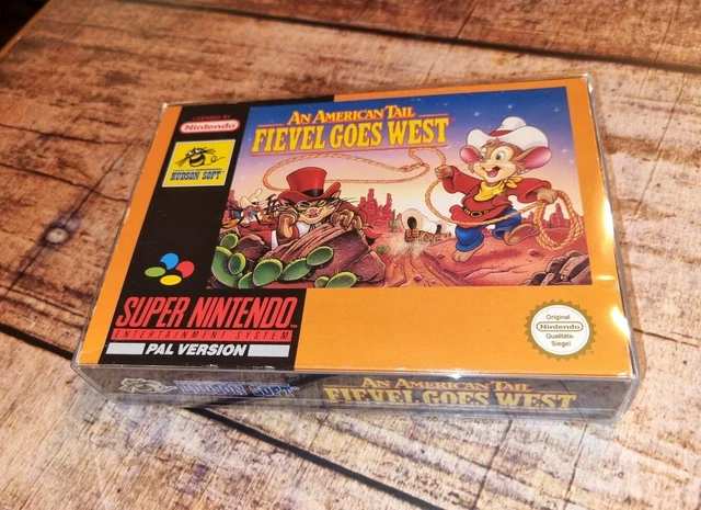 SNES AN AMERICAN Tail: Fievel goes West incl. IMBALLO ORIGINALE e ...
