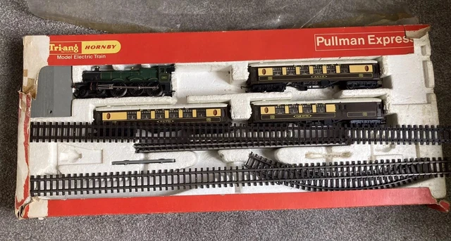 TRIANG HORNBY PULLMAN Express Boxed Train Set With Track Vintage Model ...