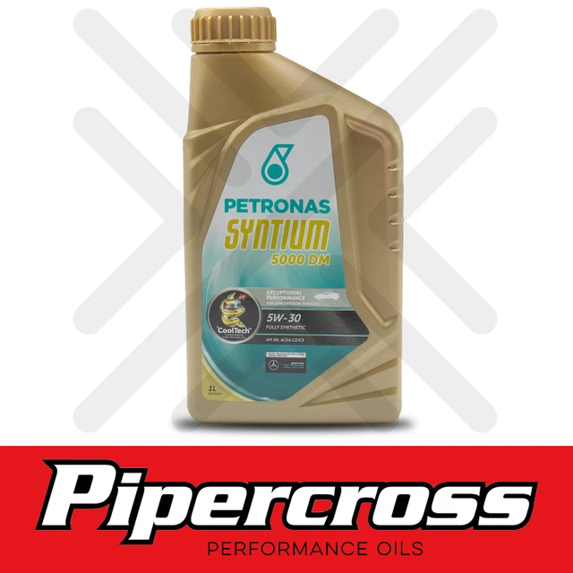 PETRONAS SYNTIUM 5000 DM 5W-30 Motor Engine Oil 1L Fully Synthetic 1 ...