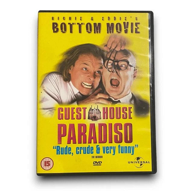 GUEST HOUSE PARADISO Rik Mayall Ade Edmondson film d'arrière EUR 17,51 ...