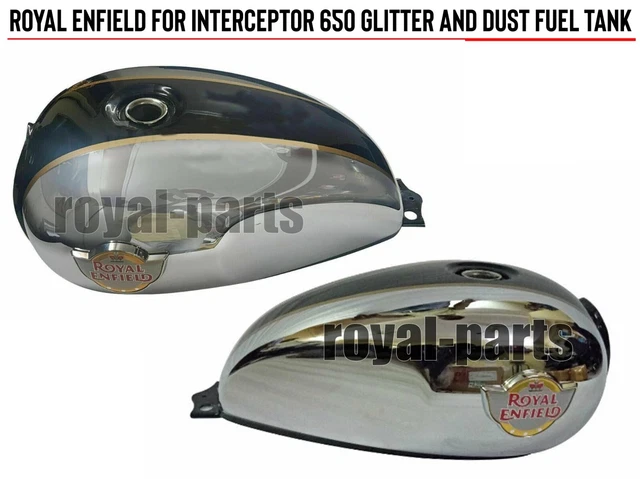 GENUINE ROYAL ENFIELD Interceptor 650 "GLLITER AND DUST PETROL GAS FUEL ...