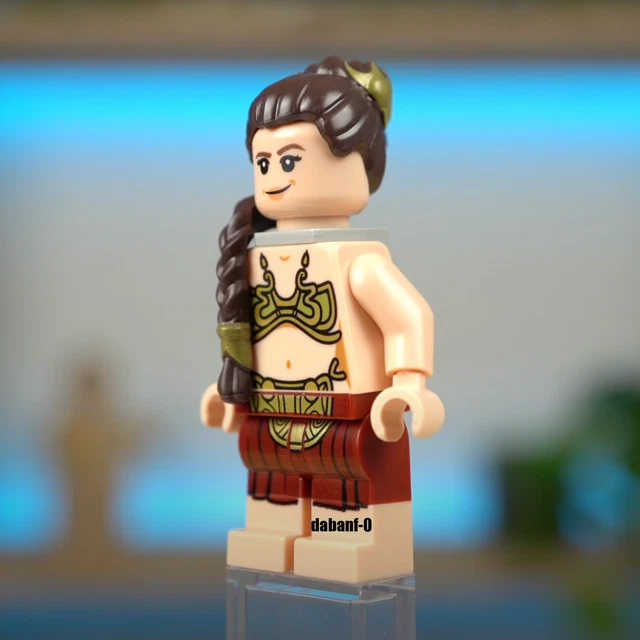 LEGO STAR WARS: Princess Slave Leia Minifigure - UCS Jabba's Sail Barge ...