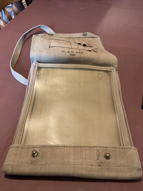 WW2 1944 BRITISH Army Officers Map Holder W&G Ltd £9.99 - PicClick UK