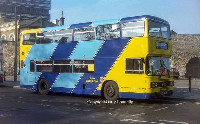 BUS PHOTO - Solent Blue Line Leylandolympian Bus G721 Wdl £0.90 ...