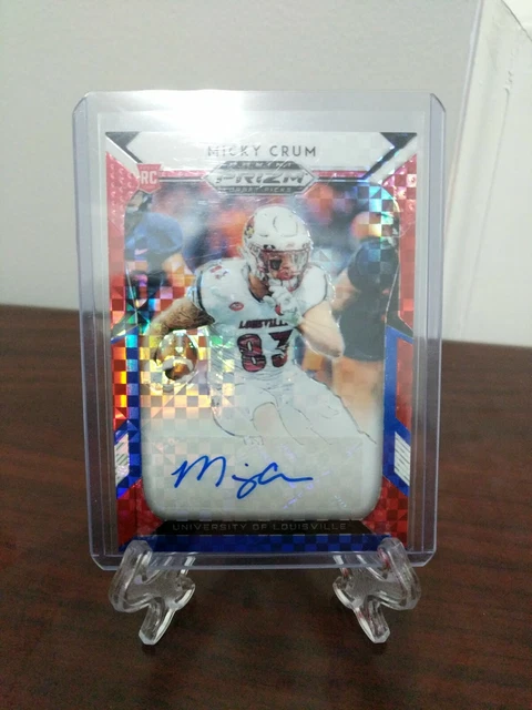 MICKY CRUM RC Auto 2019 recrue rouge/blanc/bleu, 99/99 EUR 2,76 ...