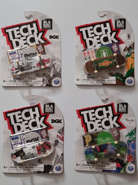 TECH DECK - Ultra Rare BLA BAC Photo Series - Set of 4 (Iconic LOVE ...