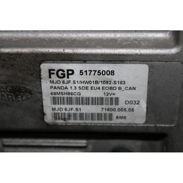 ECU POMPE INJECTION FIAT Panda / Panda Classic (169_) EUR 165,01 ...