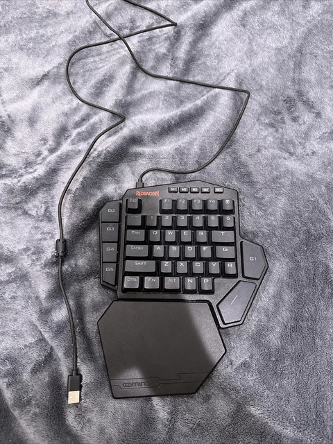 REDRAGON K585 DITI One-Handed RGB Mechanical Gaming Keyboard, Blue ...