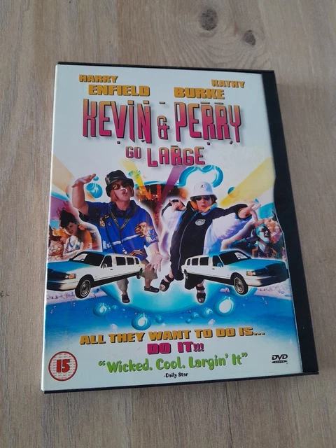 KEVIN AND PERRY Go Large DVD With Snapper Case Very Good Condition EUR ...