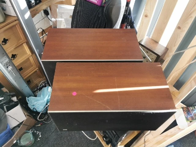 BANG & OLUFSEN B&O Beovox 2702 Loudspeakers in Teak. £59.99 - PicClick UK