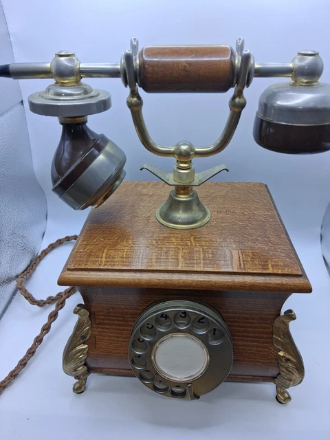 VINTAGE BT SCHOONER TSR8028A Rotary Dial Telephone Made In Italy 1980s ...