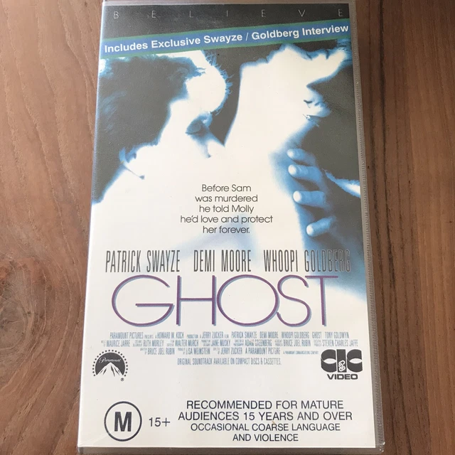 GHOST 1990 VHS patrick swayze demi moore cic video Classic $15.99 ...