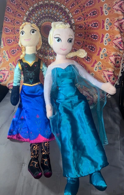Original Disney Andfrozenand Movie Elsa And Anna Soft Plush Toy Dolls 20
