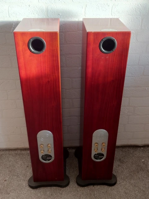 RETRO VINTAGE MONITOR Audio Silver RS 8 Pair of Tall Speakers - CS B78 ...