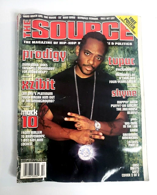 THE SOURCE NO: 133 Oct 2000 ‘Tupac, Shyne, Xzibit and Prodigy’ - Mag ...