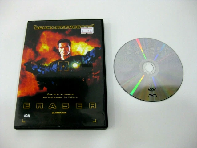 ERASER DVD ARNOLD Schwarzenegger James Caan Vanessa Williams James ...