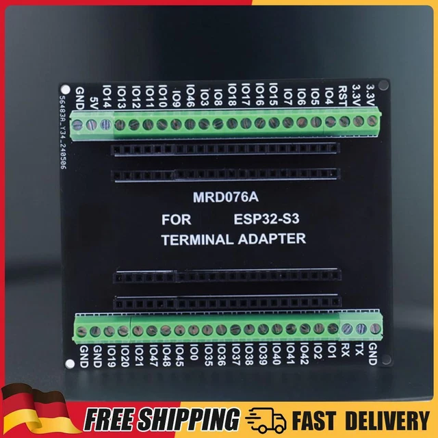 FOR ESP32-S3 GPIO Breakout Board 38Pin GPIO 1 Into 2 GPIO IoT Development Board EUR 7,72 ...