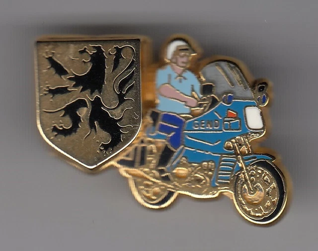 Rare Pins Pins Gendarmerie Moto Bmw Bmo Blason Arm Provence Cote