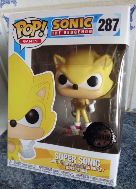 FUNKO POP EXCLUSIVE Sonic The Hedgehog: Super Sonic n°287 EUR 35,00 ...