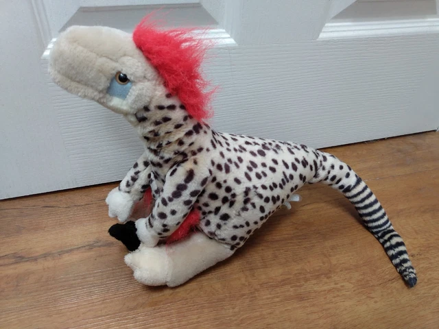 WILD REPUBLIC POSABLE spotted utahraptor dinosaur £18.99 - PicClick UK