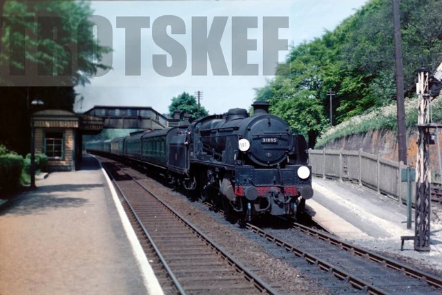 35MM NEGATIVE BR British Railways Steam Loco 61505 Class D30 ...
