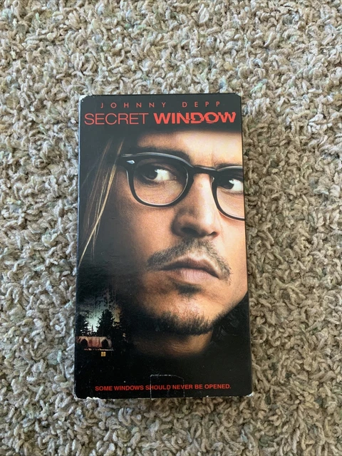 SECRET WINDOW HORROR VHS video Movie Gore JOHNNY DEPP £4.98 - PicClick UK