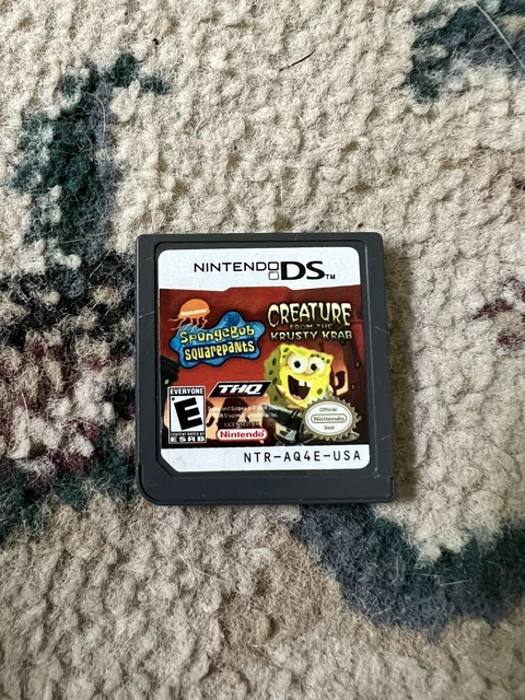 SPONGEBOB SQUAREPANTS : Creature from the Krusty Krab (Nintendo DS ...