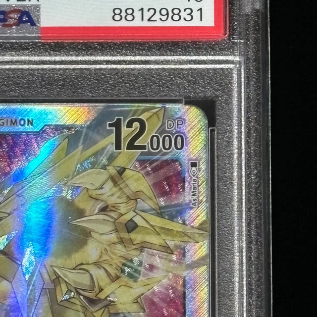 CARTE PSA 10 Digimon Magnamon (X Anticorps) Observateur Débutant Bt16 ...