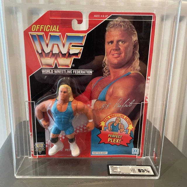 WWF HASBRO MR Perfect UKG 85% MOC Series 8 £450.00 - PicClick UK