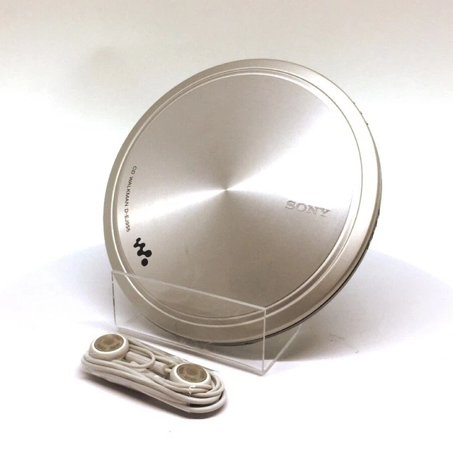 VINTAGE SONY CD Walkman Portable Compact Disc Player - Silver - VGC (D-EJ955/S) £199.99 ...