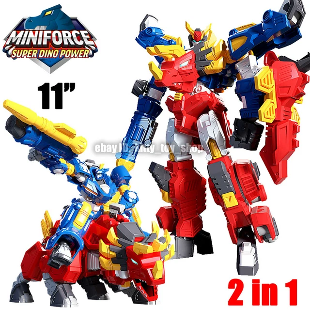 MINIFORCE SUPER DINO Power FORCE TRIGA Robot Armorbot Figura Bambini ...