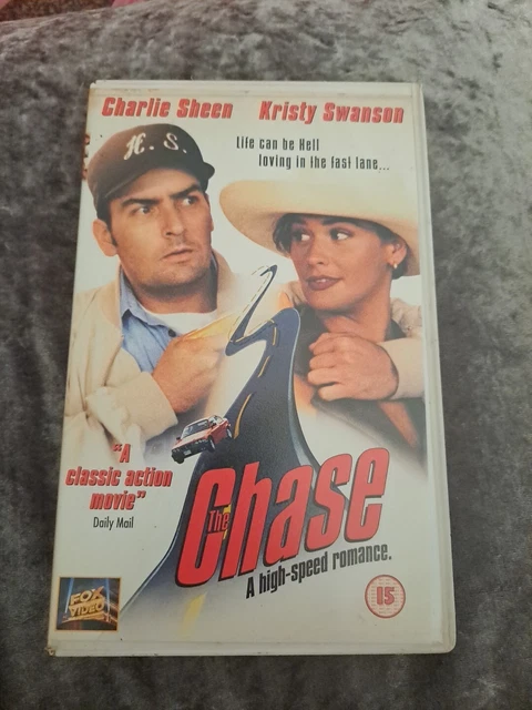 THE CHASE VHS Video Big Box Ex-Rental, Original Freepost £9.00 ...