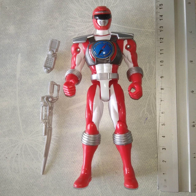 POWER RANGERS OVERDRIVE - Red ranger rouge - complet - Bandai 2007 EUR ...
