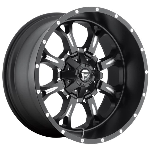 20X10 FUEL D517 Krank Matte Black & Milled Wheel 5x150 (-12mm) EUR 484 ...