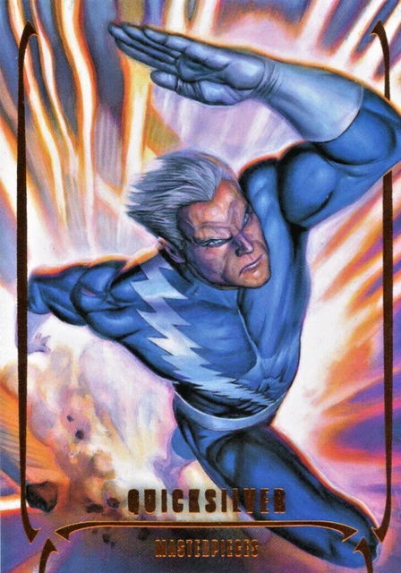 2024 MARVEL MASTERPIECES Grego LEGENDARY ORANGE #44 Quicksilver 06 /99 ...
