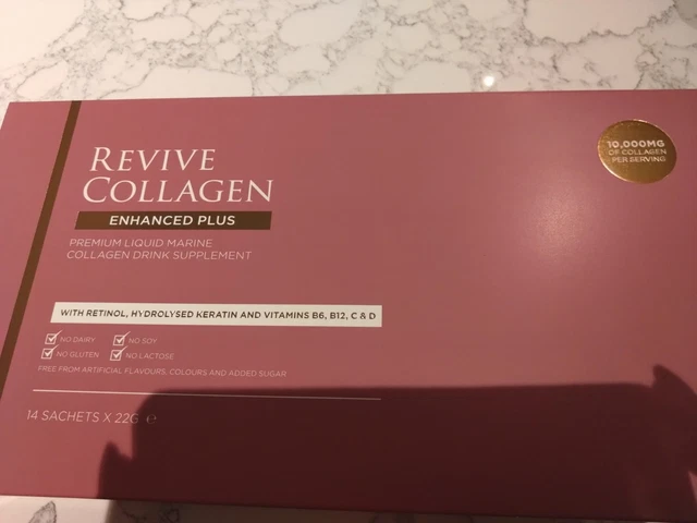 REVIVE COLLAGEN ENHANCED Plus X14 Day Supplement Boxes £20.96 - PicClick UK