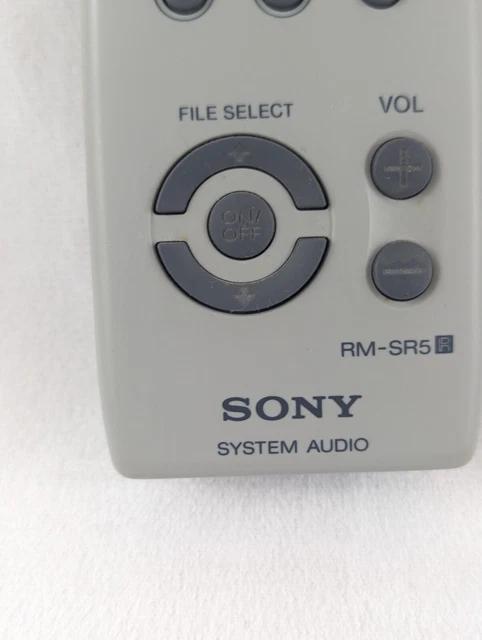 SONY RM-SR5 REMOTE Control for HCD-RX66 RXD5 RXD9 MHC-GRX66 HiFi Audio ...