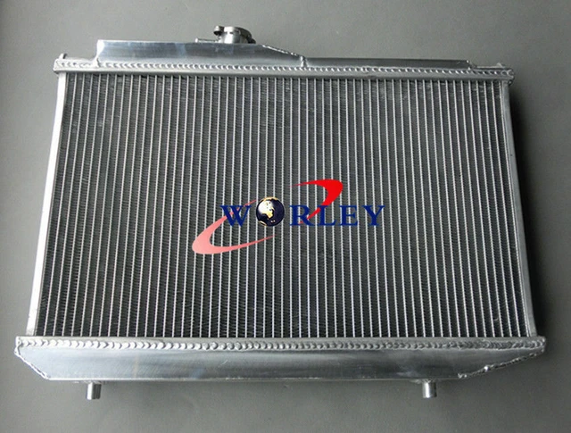 ALUMINUM RADIATOR FOR TOYOTA COROLLA AE86 4AGE GTS Manual 1983-1987 ...