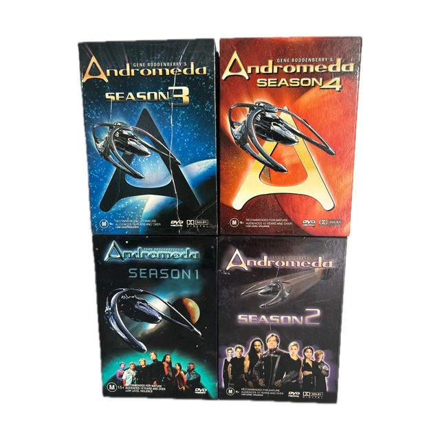 ANDROMEDA BOXSETS DVD Seasons 1-4 24disc Set Rare R4 Free Postage $149.99 - PicClick AU