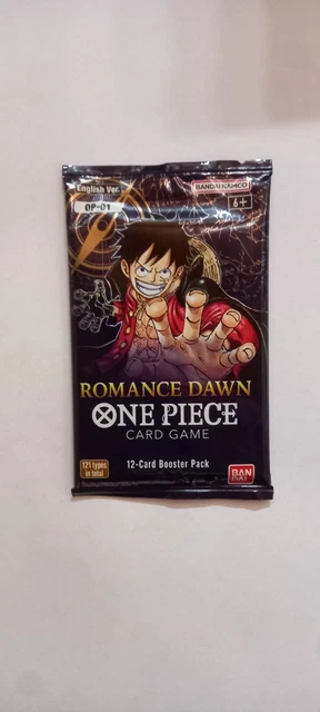 ONE PIECE CARD Game Romance Dawn OP-01 Sleeved Booster pack English X1 EUR 25,00 - PicClick IT