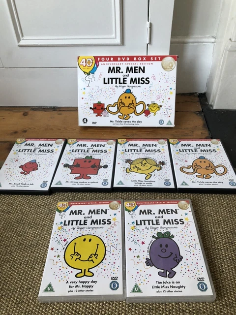 SPECIAL ANNIVERSARY MR Men And Little Miss Box Set With Two Extra DVDs ...