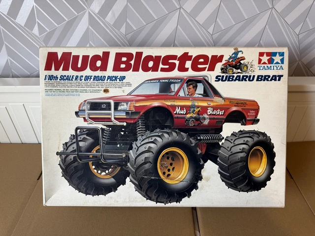 TAMIYA MUD BLASTER Vintage Rare Original empty box. £40.00 - PicClick UK